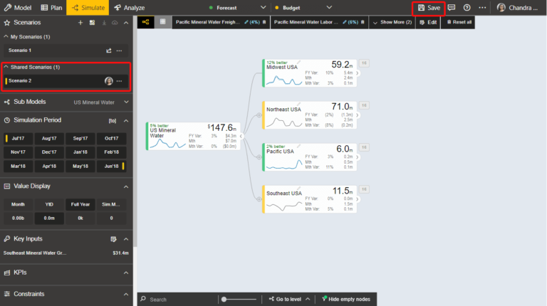 Connected Planning with Merging Models in ValQ | ValQ